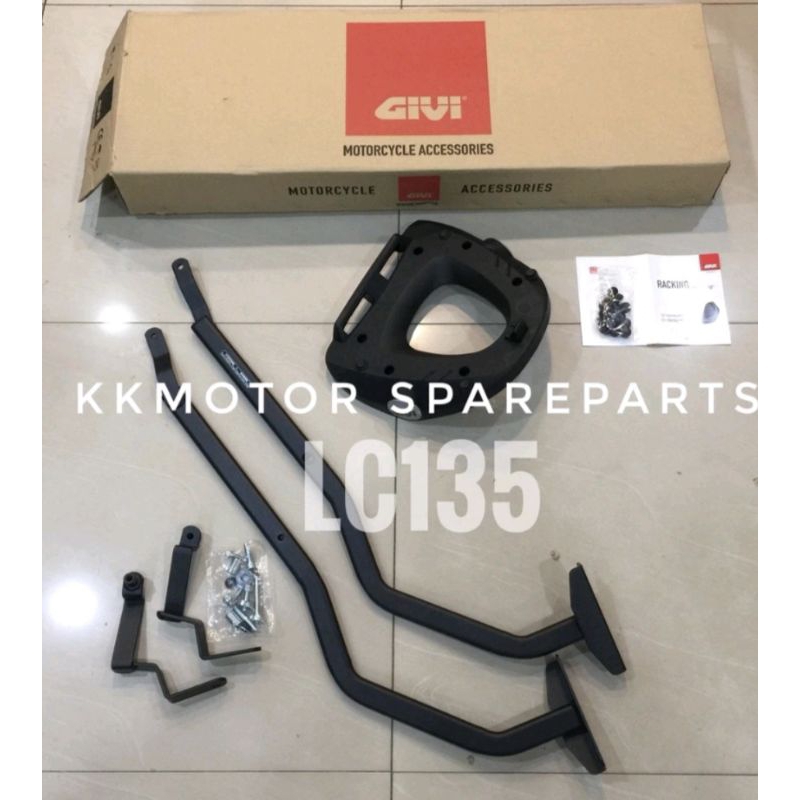 [HRV] YAMAHA LC135 V2-v7 LC 135 MONORACK-J GIVI HEAVY DUTY RACK ...