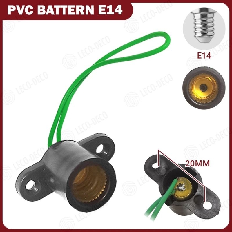 E10/E12/E14 Battern lamp holder base | Shopee Malaysia