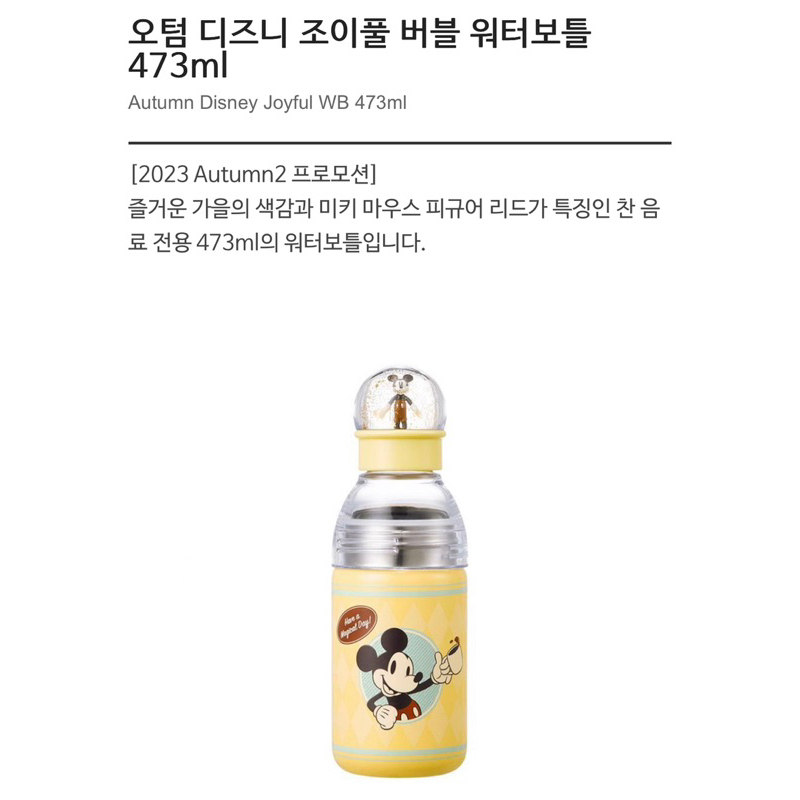 Starbucks Autumn Disney Joyful WB 473ml - Limited Edition 🍁Starbucks x ...