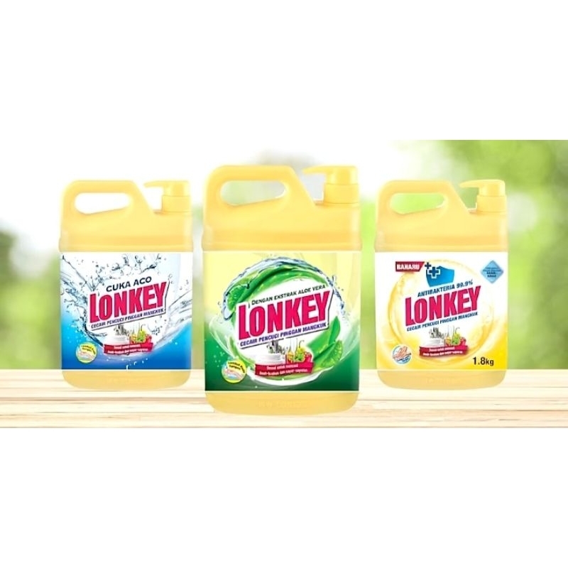 Lonkey Dishwashing Liquid (1.8 kg) | Shopee Malaysia