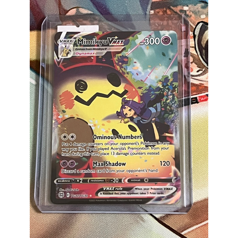 Pokemon TCG SS9 Brilliant Stars - Mimikyu VMAX - TG17/TG30 - Ultra Rare | Shopee Malaysia