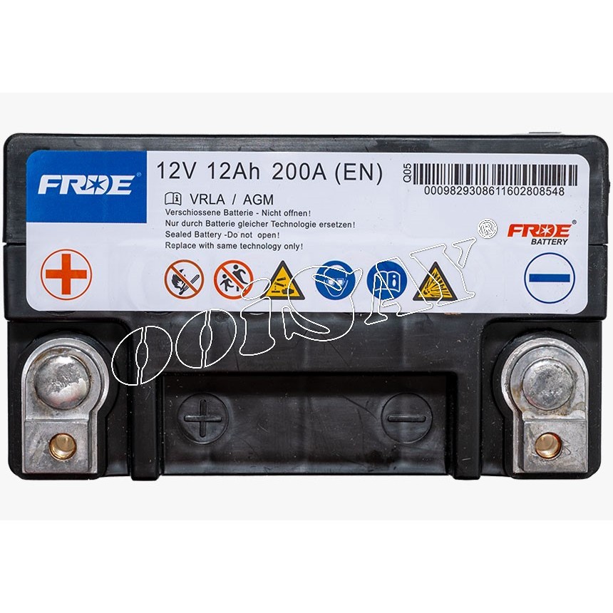 FRDE - MERCEDES BENZ - AUX14 (AGM) - Auxiliary Battery - A0009829308 ...