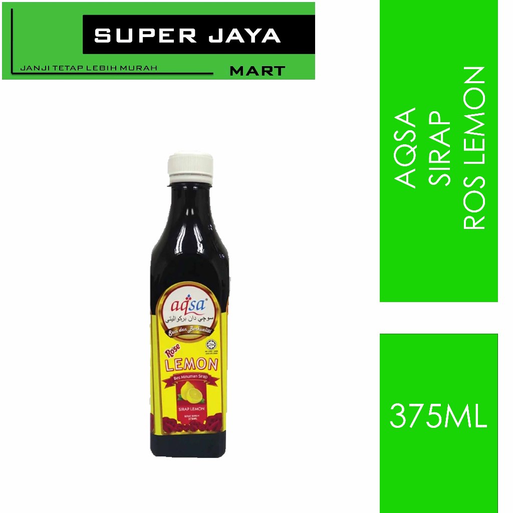 Safiya Rose Sirap/Rose Pandan/ Rose Lemon 375ml | Shopee Malaysia