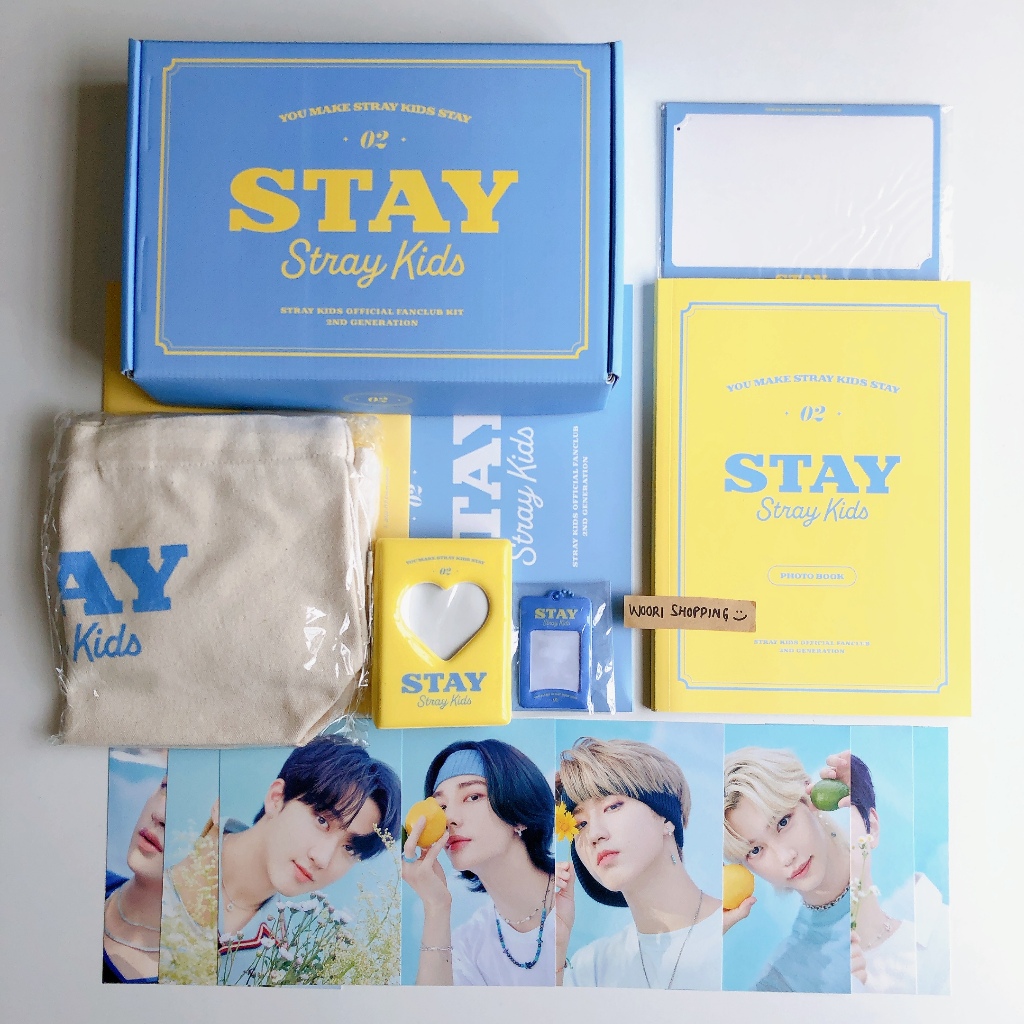 Stray Kids Stay 2nd Generation Membership Kit Official Fanclub ...