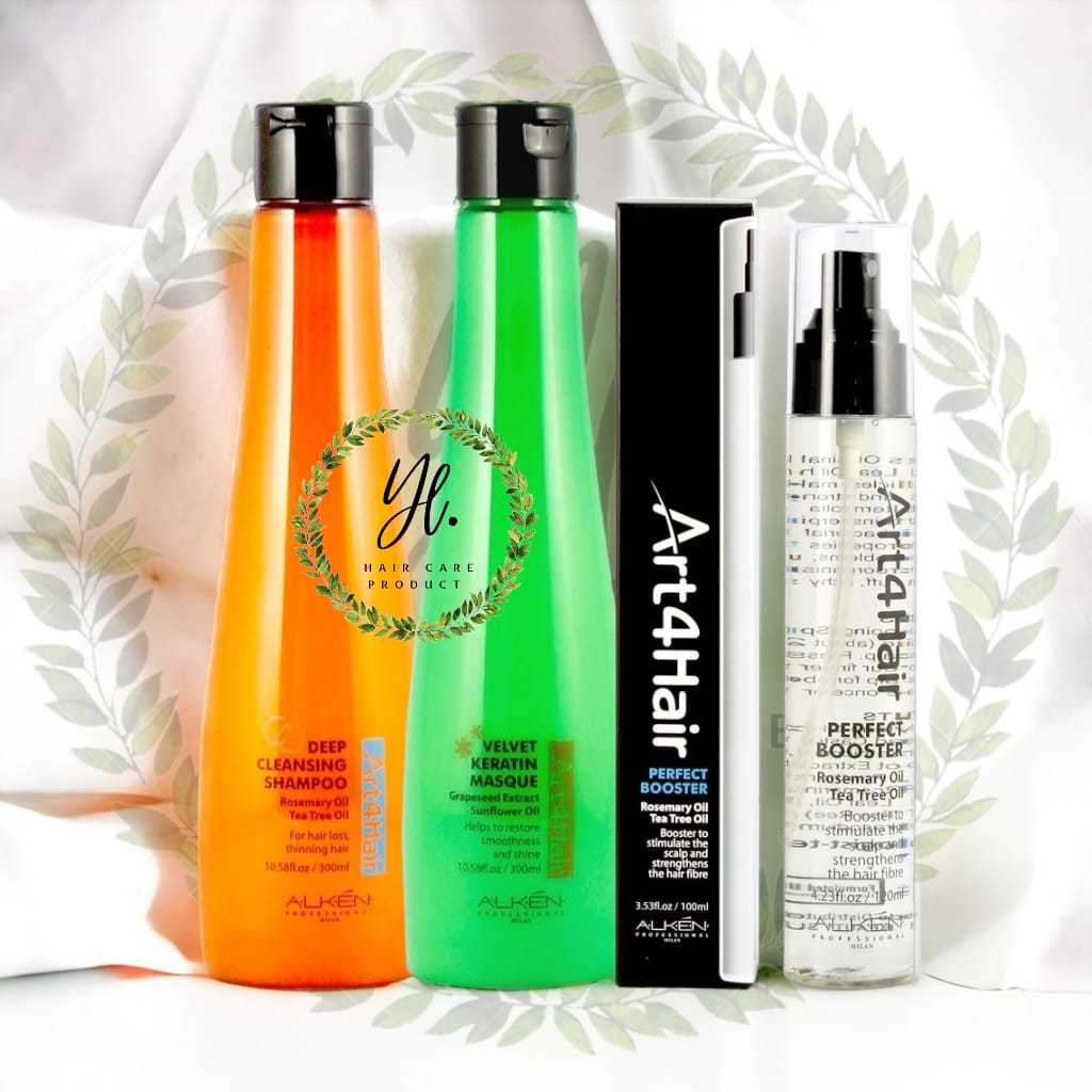 ALKEN ART4HAIR SHAMPOO 300ML + MASQUE 300ML + TONIC TRAIL SET (3ITEM ...