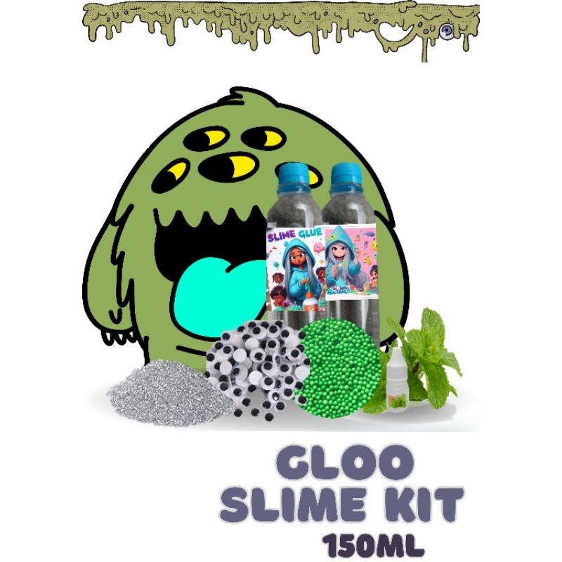 Monster Slime Kit 150ml (New Arrival) 🦠 | Shopee Malaysia
