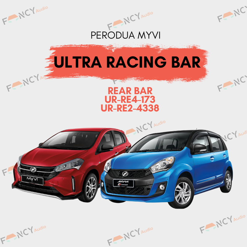 🔥ULTRA RACING REAR BAR FOR PERODUA MYVI (M300) / (M600) / (M800)🔥 ...
