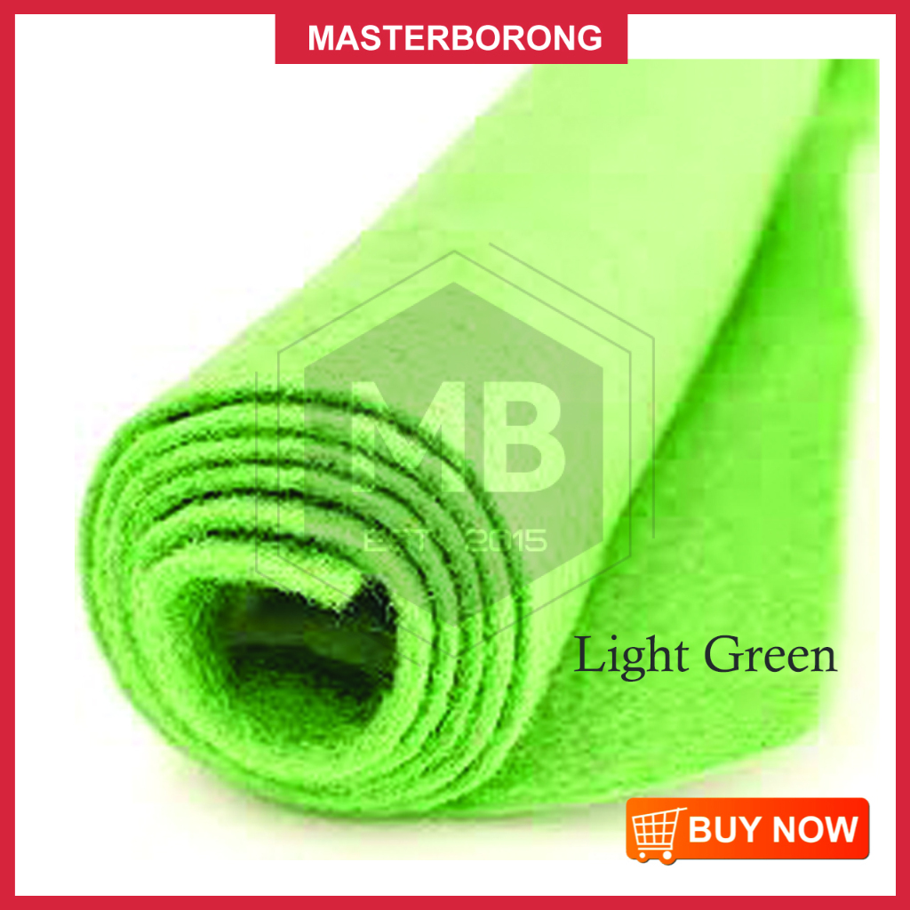 masterborong Felt Fabric Cloth Kain Felt 50x70cm Non Woven Fabric ...