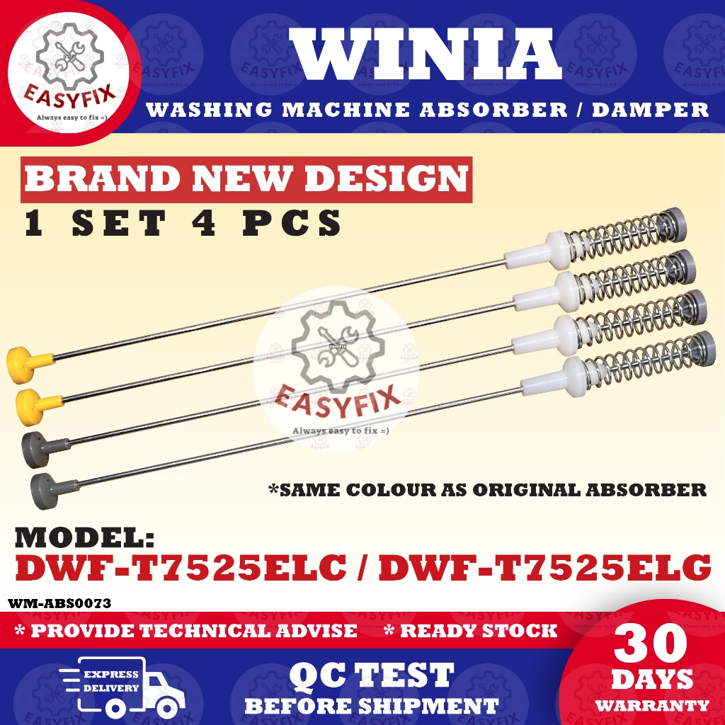 (ORI DESIGN) DWF-T7525ELC / DWF-T7525ELG WINIA Washing Machine Absorber ...