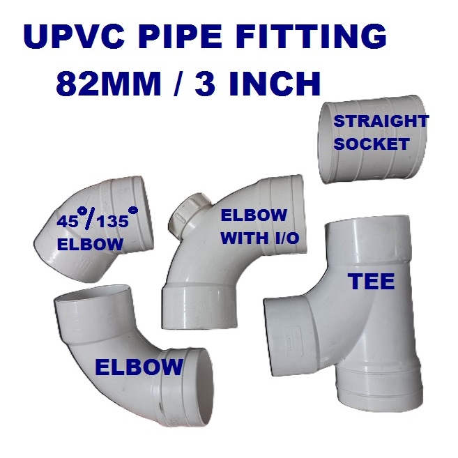 BBB (BINA) / EXACT BRAND 82MM 3" UPVC Pipe Fitting | AKUAPONIK ...