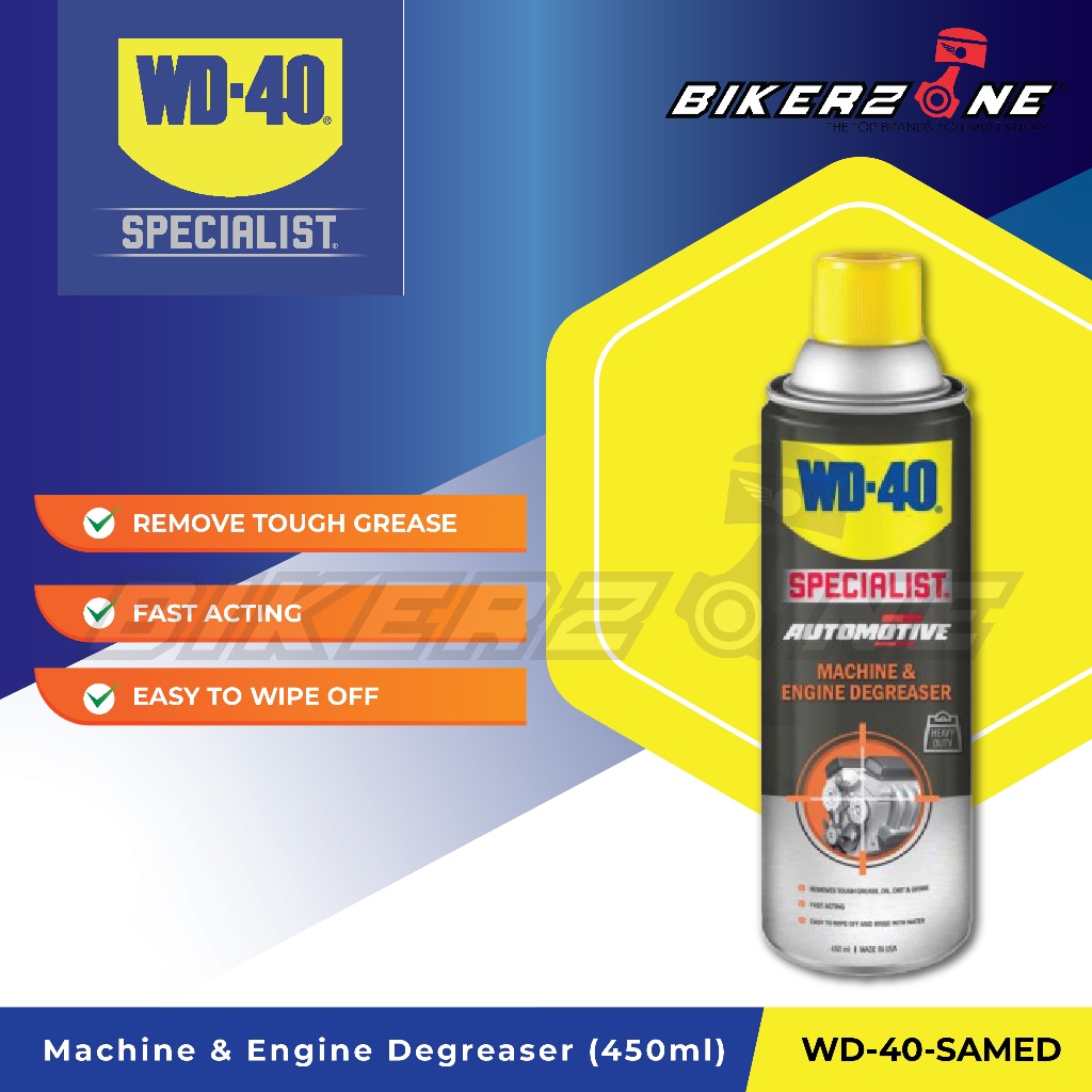 WD-40 Specialist Machine & Engine Degreaser Deep Penetrarion (450ml ...