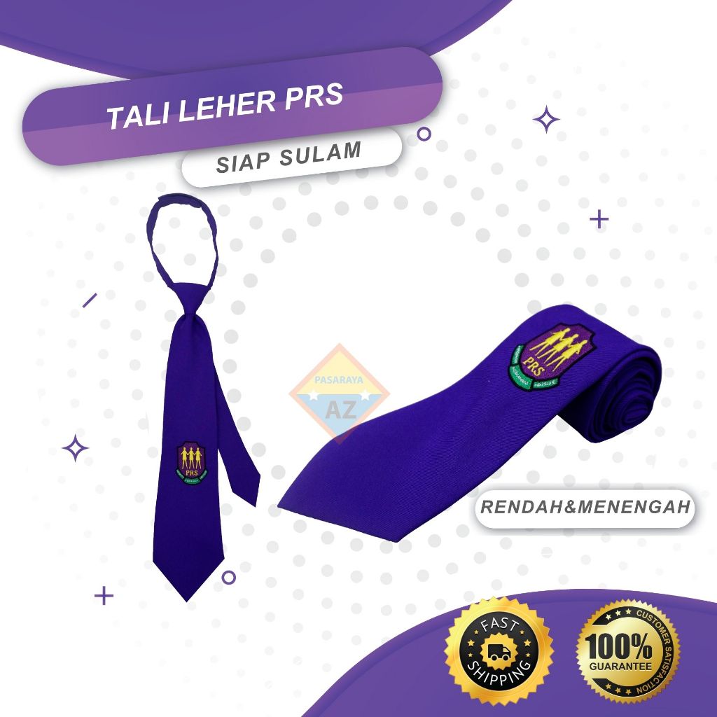 PRST - TALI LEHER PRS SIAP SULAM ( Tie PRS WITH LOGO ) | Shopee Malaysia
