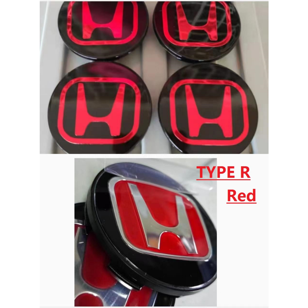 New Jdm Black Honda Civic Type R Ep3 Rim Wheel Centre Cap Dc5 Fn2 Ep2 ...