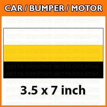 Perak Flag - Car Sticker / Bumper Sticker / Motor Sticker | Shopee Malaysia