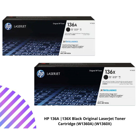 HP 136A Black Original LaserJet Toner Cartridge W1360A W1360X | Shopee ...