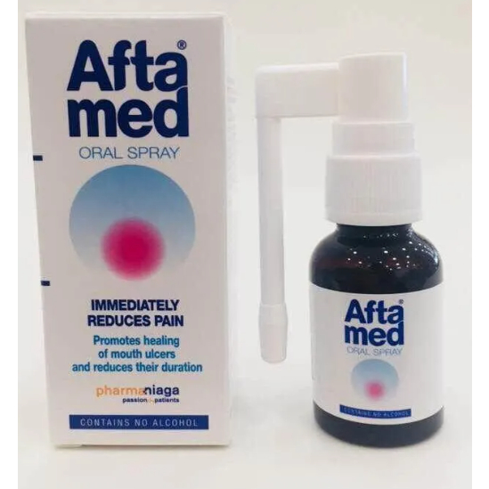 Aftamed Hyaluronic Acid Oral Spray 20ml | Shopee Malaysia
