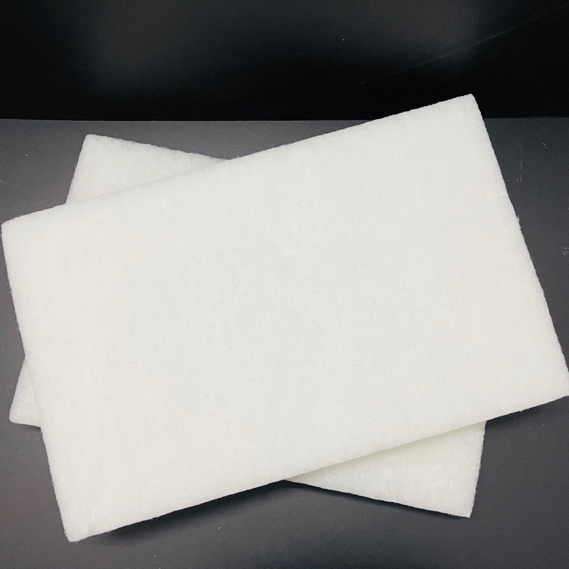 Aquarium Filter Wool White For Aquarium Fish 2pcs (32cm x 45cm x 2.5cm ...