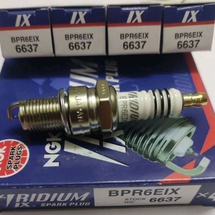 NGK IRIDIUM IX BPR6EIX SPARK PLUGS PERODUA SAGA ISWARA WIRA ARENA ...