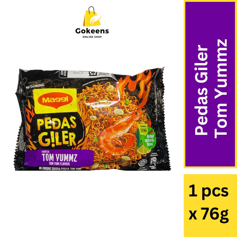 MAGGI Instant Noodles Loose Pack Asam Laksa, Kari, Ayam, Tom Yam, Maggi ...