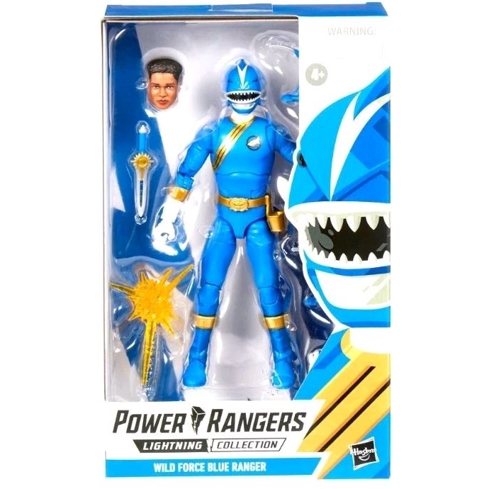 Power Rangers Lightning Collection In Space Silver Phantom Wild Force ...