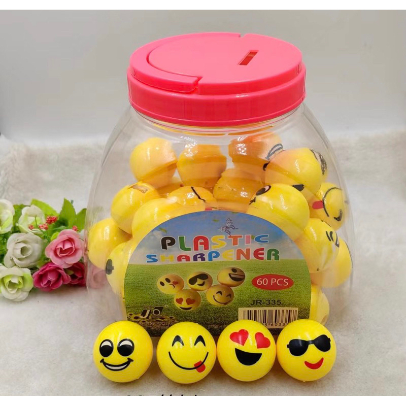 Cutie Emoji ~335 😍😍Design One Hole Sharpener🔥🔥 | Shopee Malaysia
