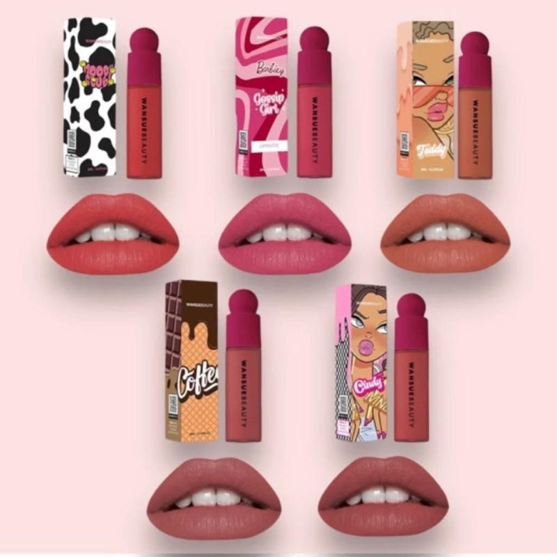 WANSUE LIPMATE NEW ANIMASI EDITION / VEVLET EDITION | Shopee Malaysia