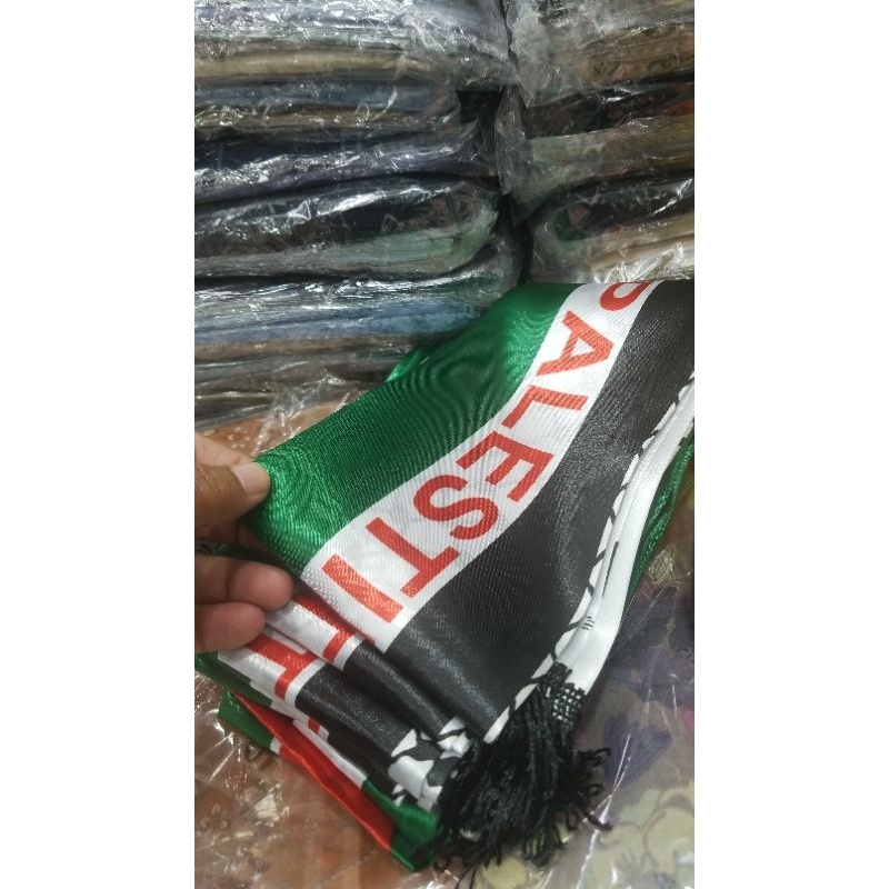 Original Muffler /Mafla Palestine Satin | Shopee Malaysia
