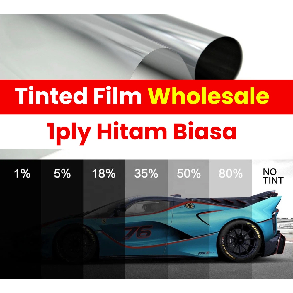 Tinted Biasa Hitam. Tinted Wholesaler dari Puchong Selangor | Shopee ...