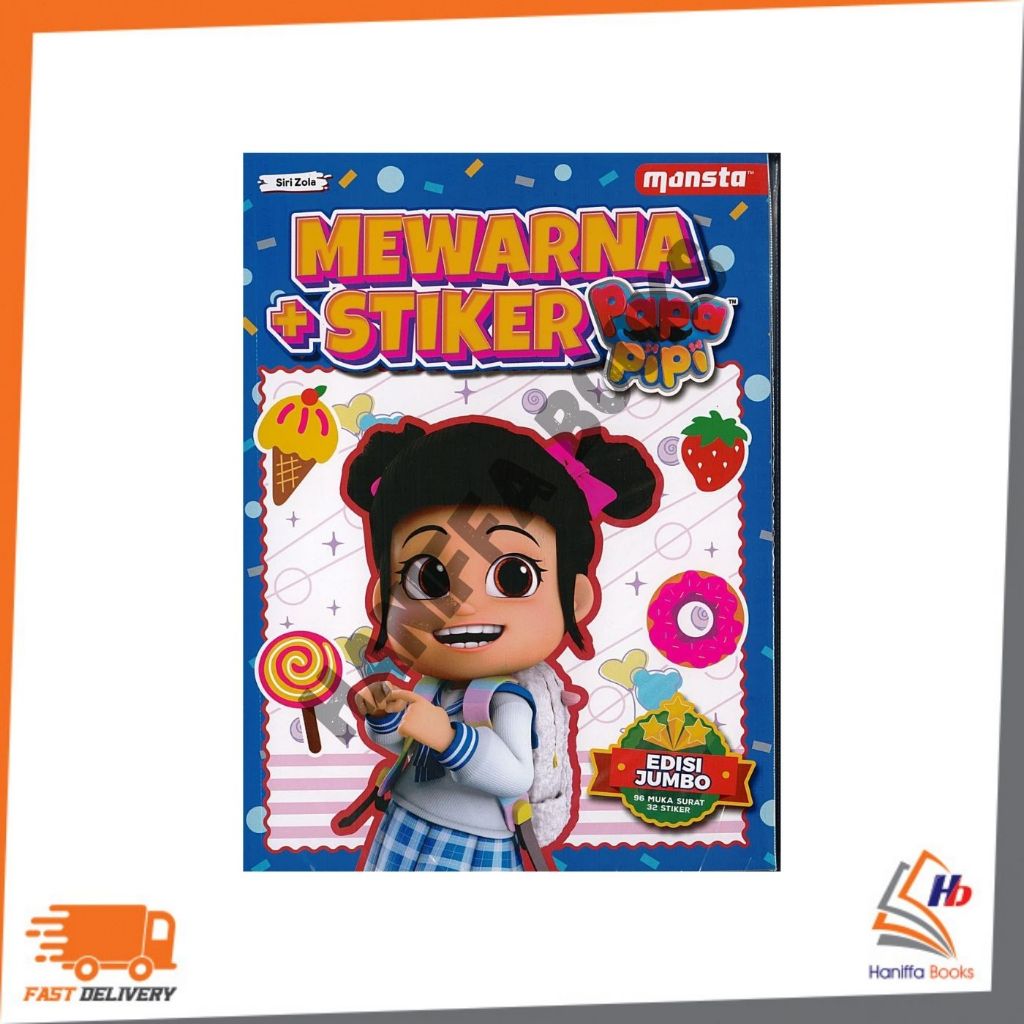 MEDIA : MEWARNA STICKER PAPA PIPI 7090816335888 | Shopee Malaysia