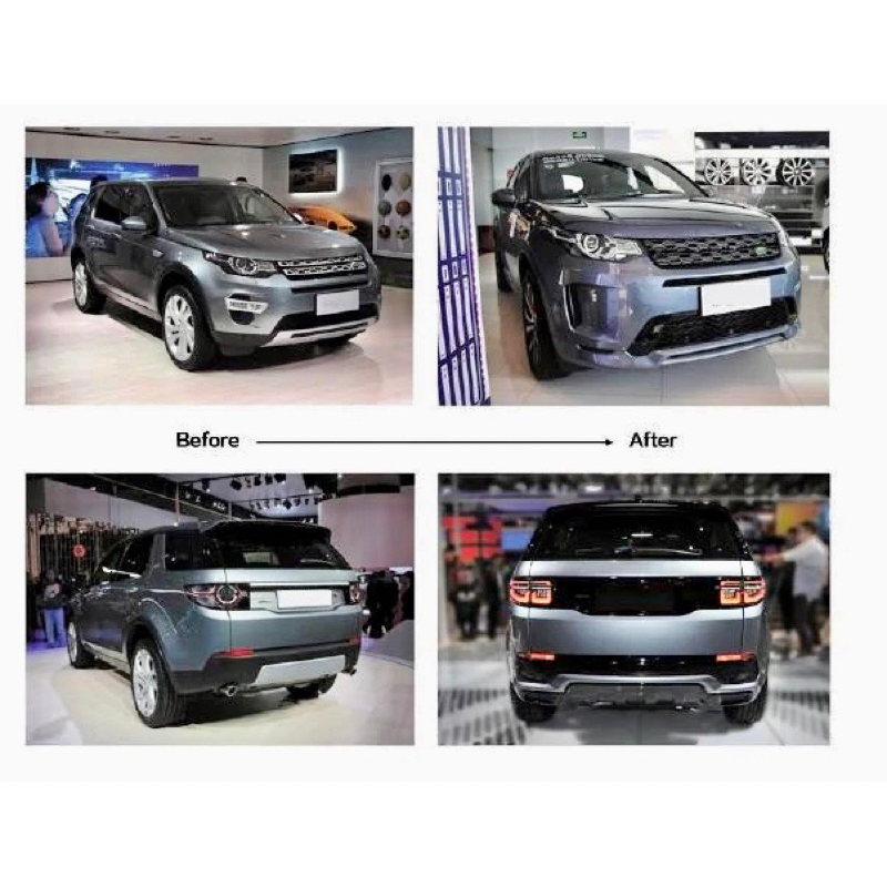 LAND ROVER DISCOVERY L550 2012 - 2018 convert 2019 Facelift Dynamic ...