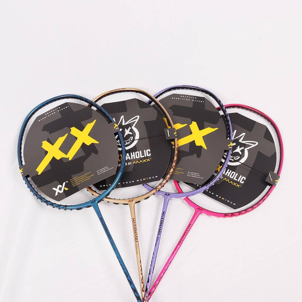 MAXX Maxximania Badminton Racket (Free Bag) (Original 100%) | Shopee ...