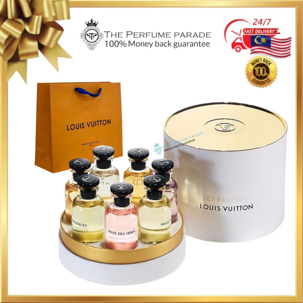 100% Genuine Perfume Lv Less parfums Miniature 7in1 Gift Set Fragrance ...