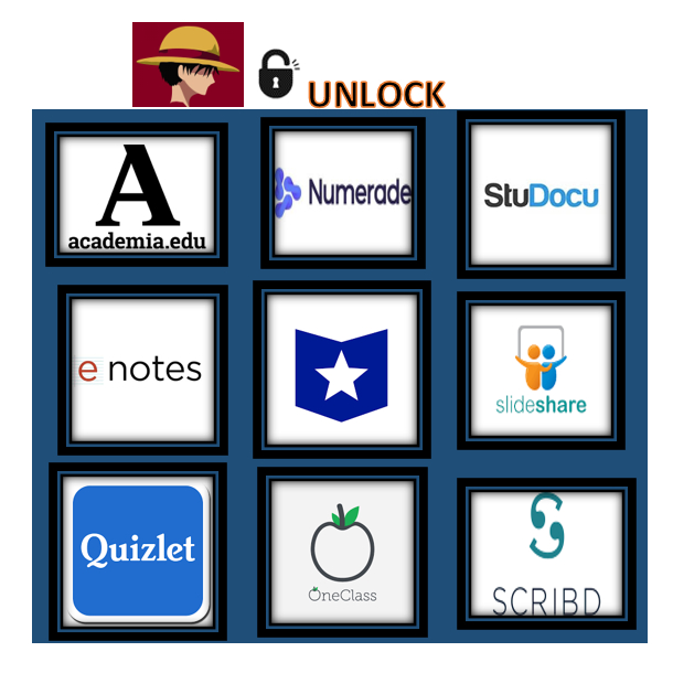 Unlock course Hero, Studocu, Numerade (video), quizlet (Q&A), brain-ly ...