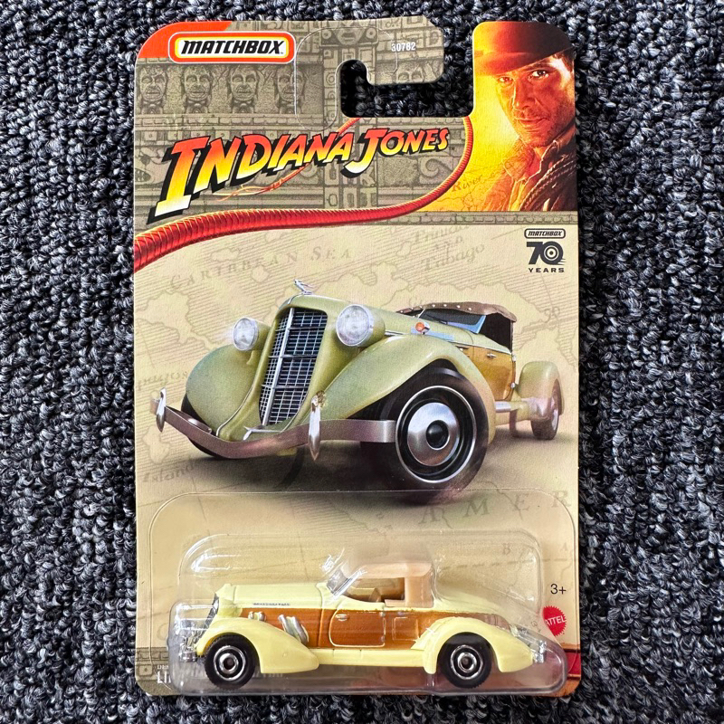MATCHBOX 1936 Auburn Speedster 851 (Indiana Jones) | Shopee Malaysia
