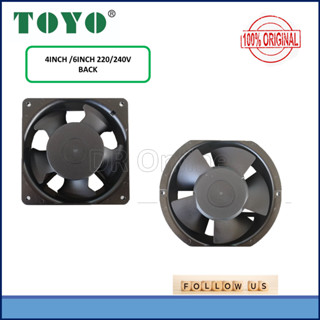 TOYO COOLING BLOWER FAN 240VAC ~ 6" BALL BEARING,(TOYO/TM-172S1B-32W-A240D) | Shopee Malaysia