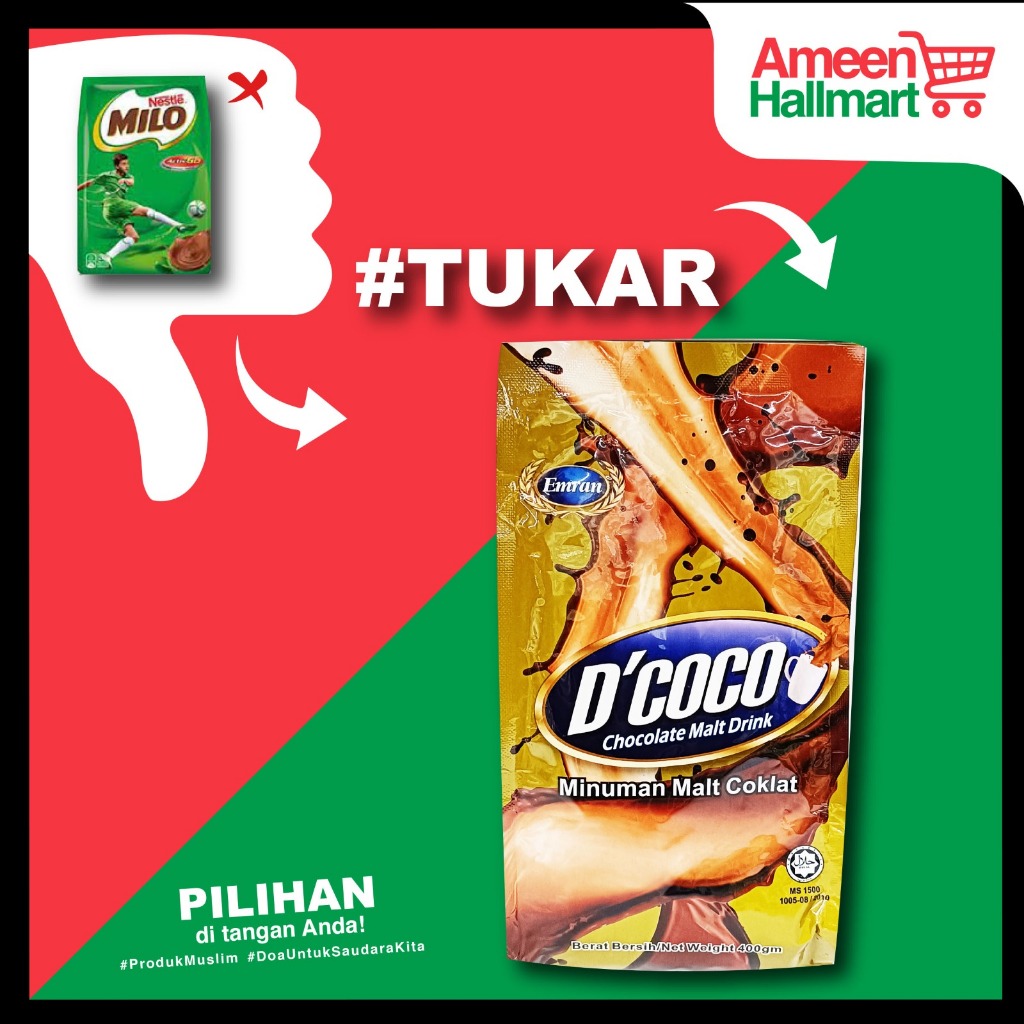 EMRAN D'COCO (Chocolate drink) 400 gram | Shopee Malaysia