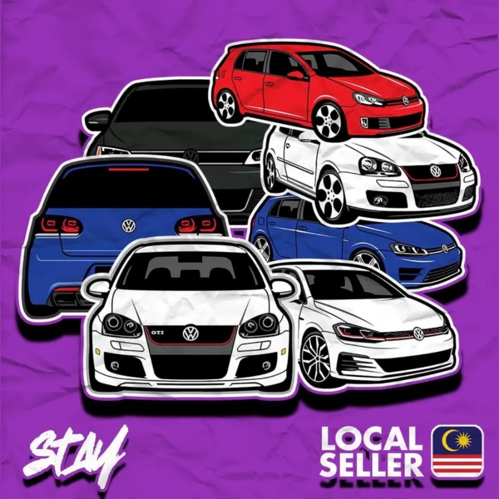 VW Volkswagen Golf MK5 MK6 MK7 Scirocco Polo Passat GTI GLI Exclusive ...