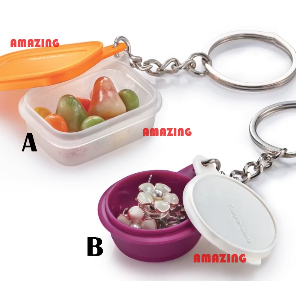 Tupperware Keychain/ Tupperware Key Chain/ Cute Tupperware collection ...
