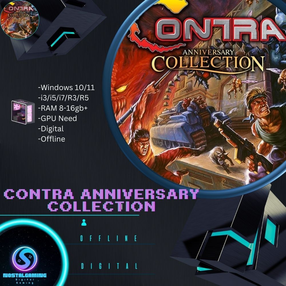 [Pc Game][Digital] Contra Anniversary Collection | Shopee Malaysia