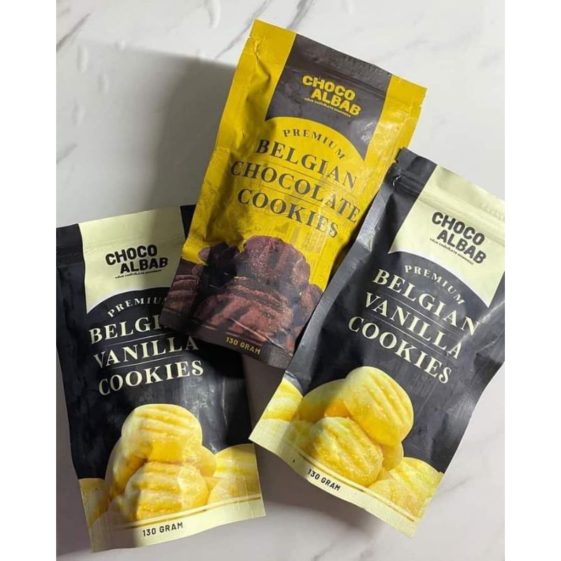 💯 ori hQ New Product💝Premium Belgian Vanilla Cookies Choco albab ...