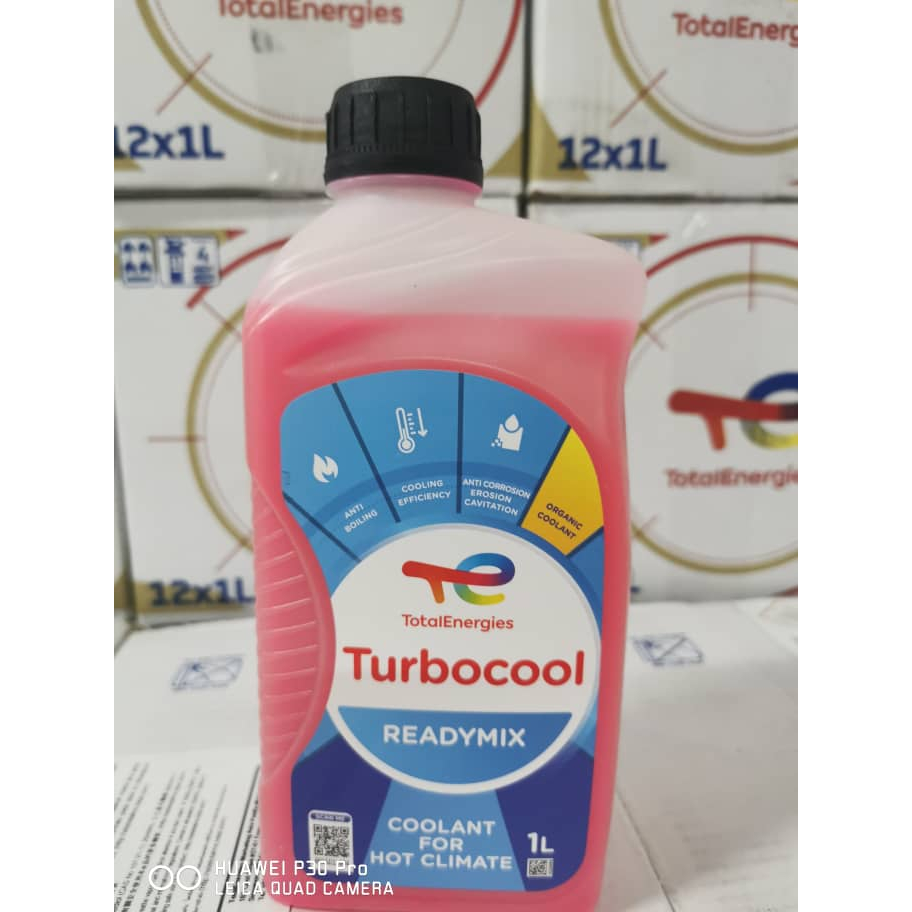 TOTAL TURBOCOOL READYMIX COOLANT *NEW PACKING *NEW FORMULA | Shopee ...