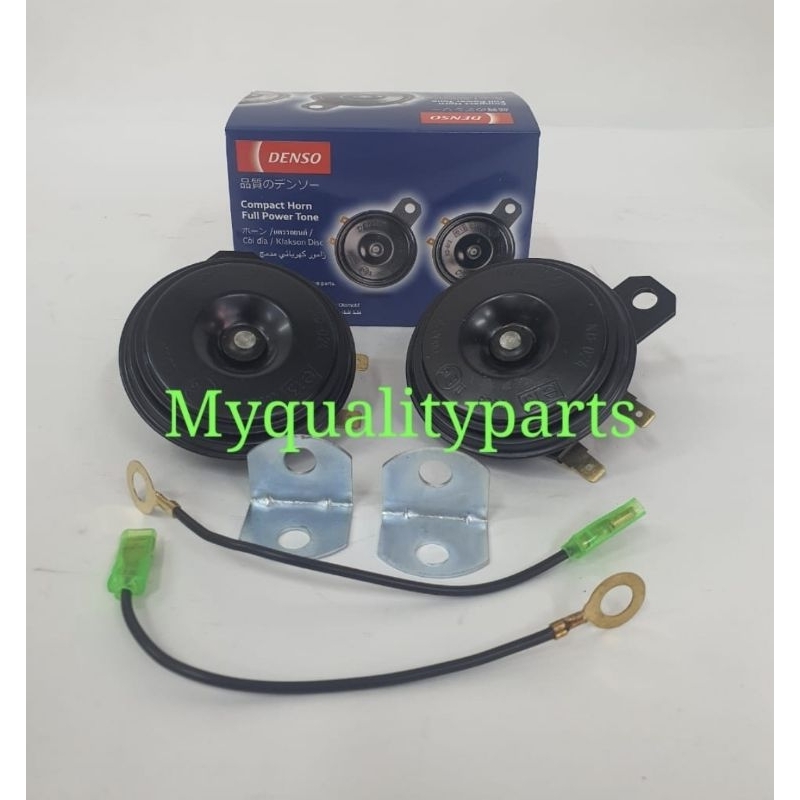 DENSO ORIGINAL COMPACT HORN FULL POWER TONE DISC HORN 24V(75mm/3 inch ...