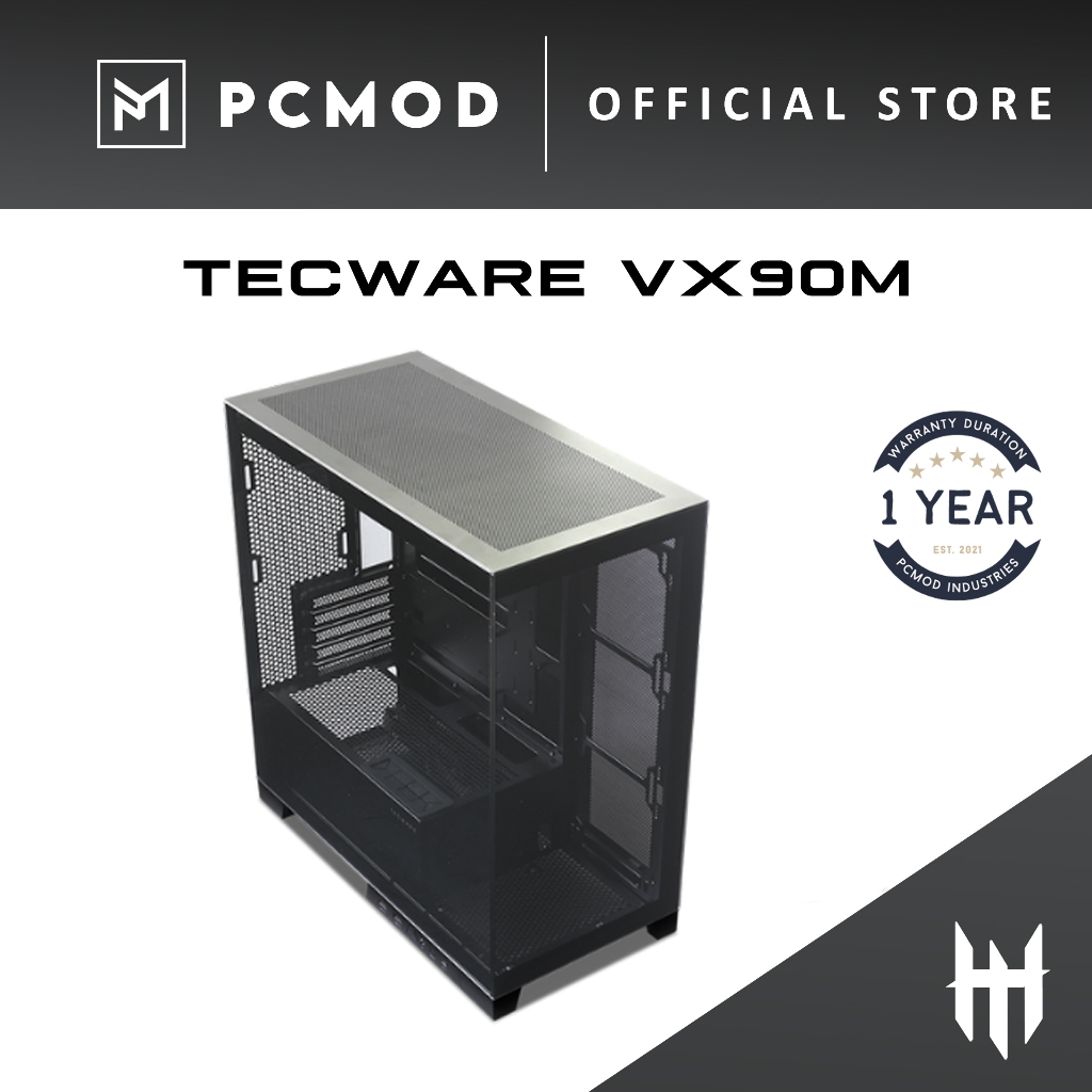 Tecware VX90M | Tecware Panoramic mATX Computer Casing | PCMOD | Shopee Malaysia