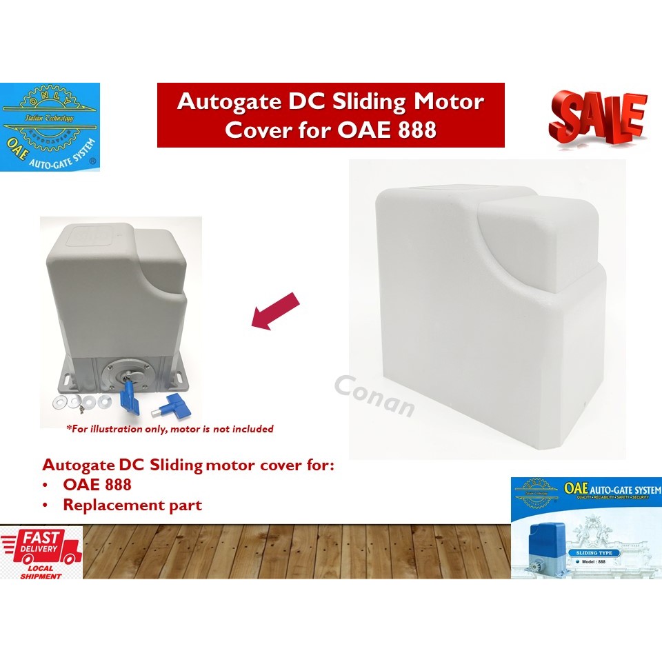 Autogate Sliding Motor Cover for OAE 888 - Motor Top Cover | Shopee ...