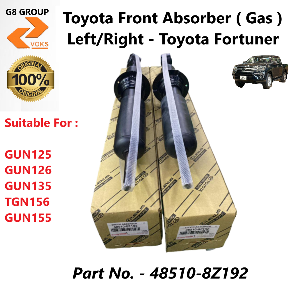 Toyota Front Absorber ( Gas ) Left/Right - Toyota Harrier, Hilux ...