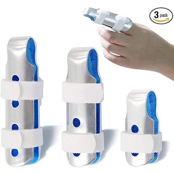 Finger Splints Thumb Splint for Broken/Injured Fingers Stabilization ...