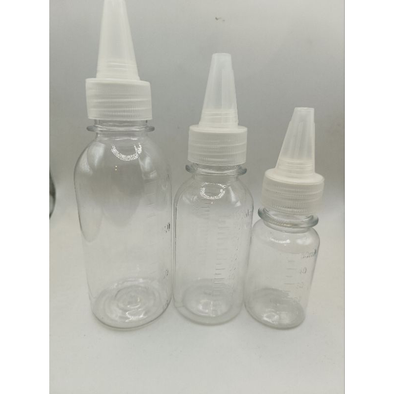 Empty bottles with levels number 250ml ,150ml, 100ml, 50ml | Shopee ...