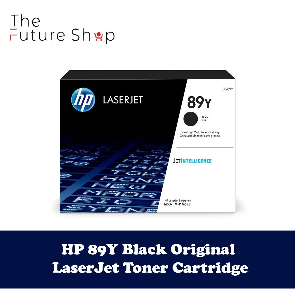 HP 89Y Extra High Yield Black Original LaserJet Toner Cartridge (CF289Y ...
