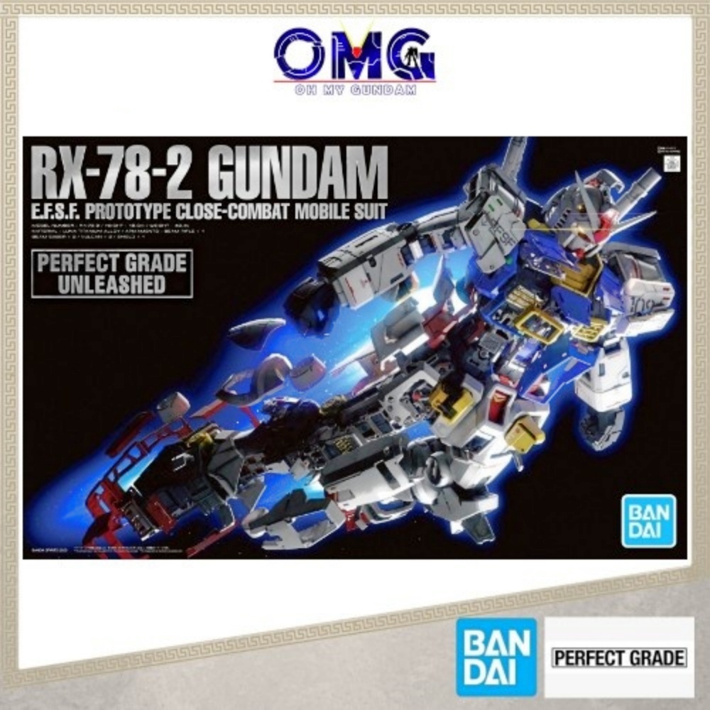 Bandai PG 1/60 Unleashed RX-78-2 60765 PG RX78 RX-78 RX-782 RX-78-2 OMG ...