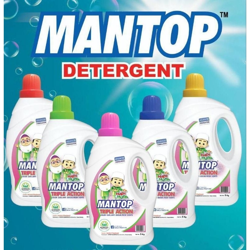 MANTOP TRIPLE ACTION 5KG(POWER GEL) | Shopee Malaysia